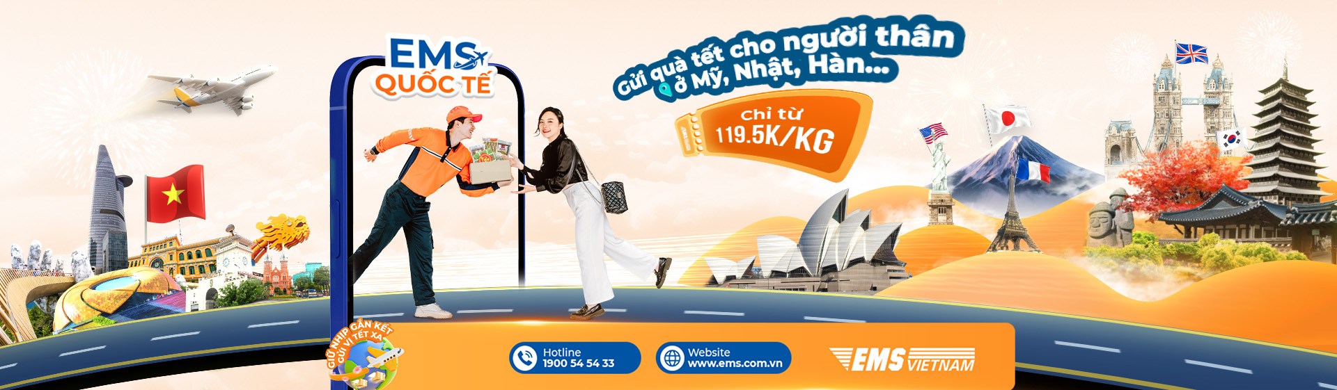 EMS - Tổng công ty chuyển phát nhanh bưu điện